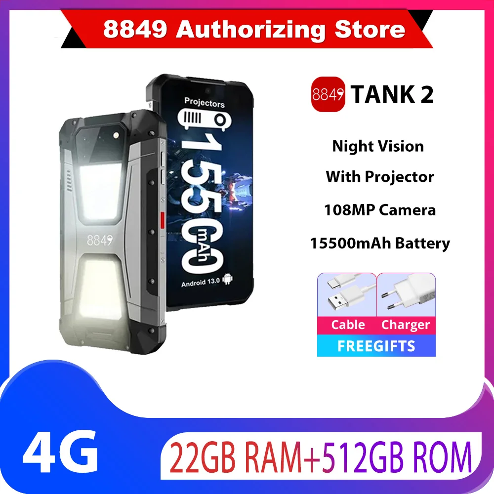 8849-Tank-2-Rugged-by-Unihertz-Projector-22GB-RAM-512GB-ROM-108MP ...
