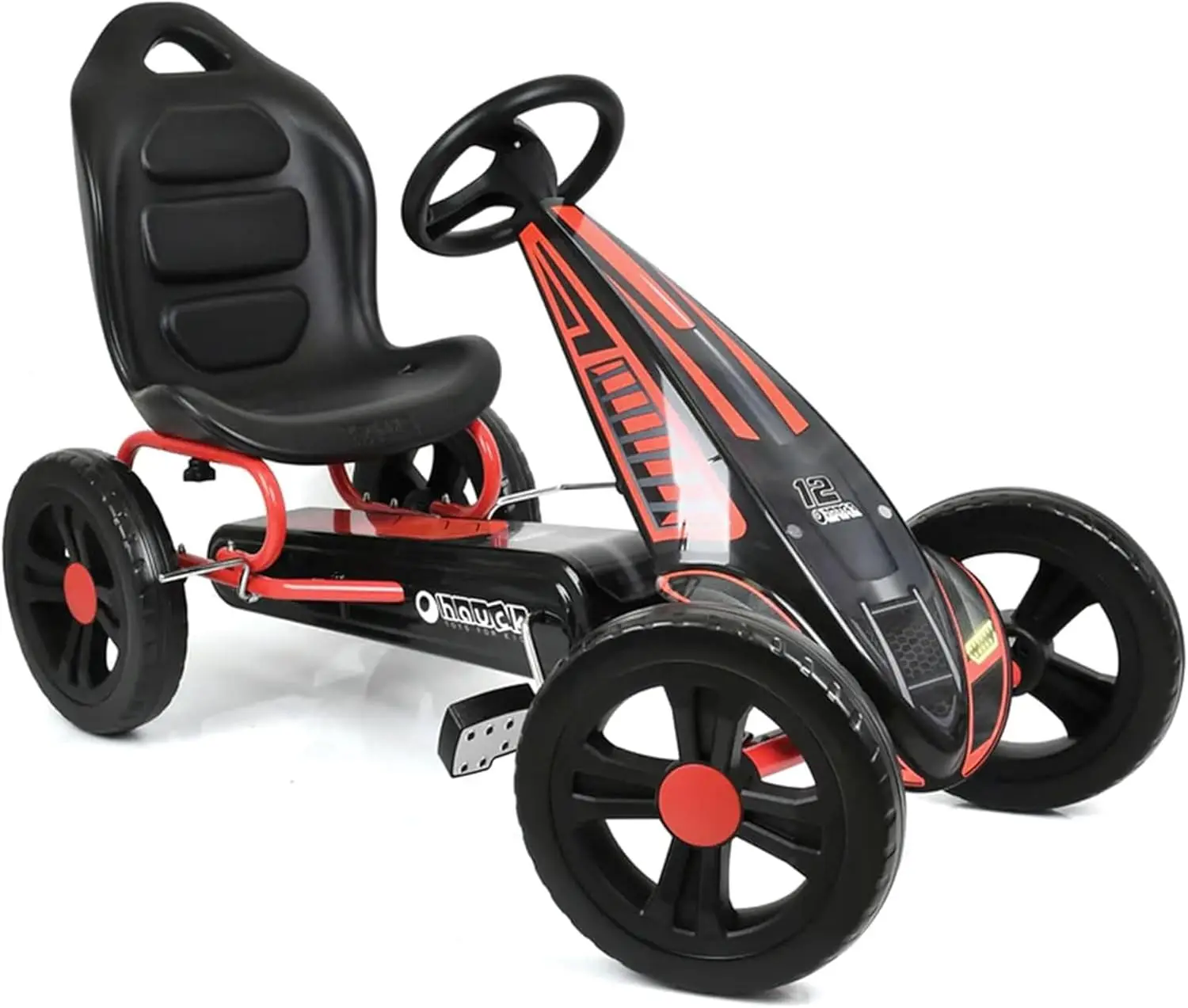 Hurricane-Racing-Go-Kart-w-Low-Profile-Rubber-Tires-Handbrake-for-Rear ...