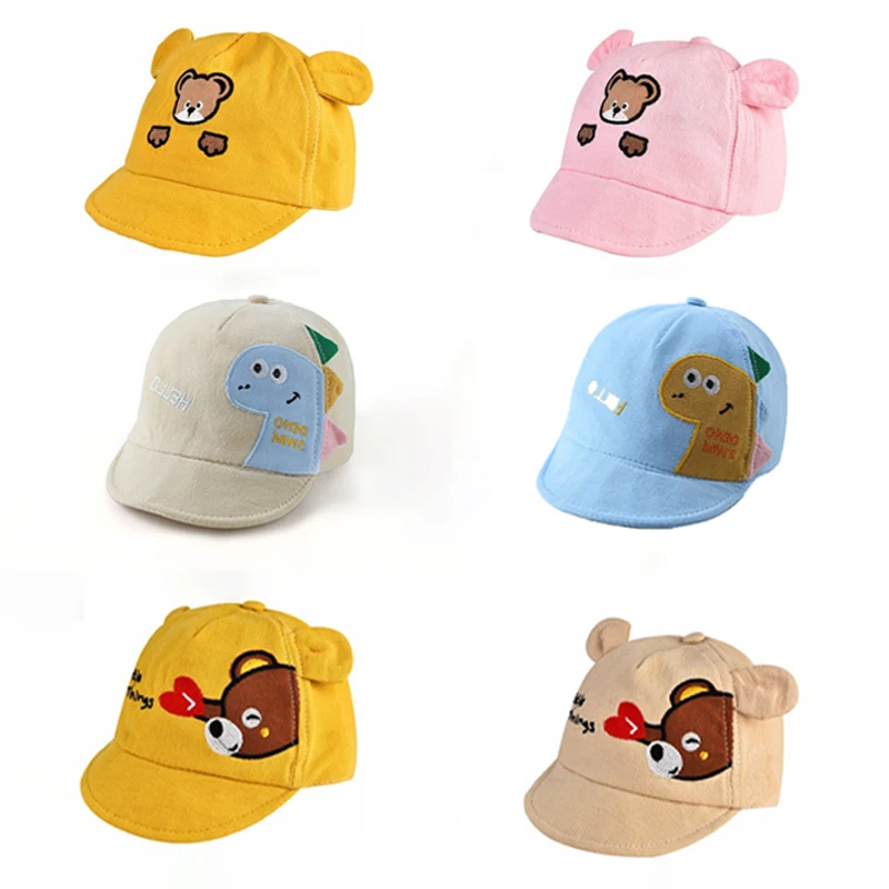 New-Summer-Autumn-Cartoon-Animal-Toddler-Baby-Hat-Soft-Cotton-Boys ...