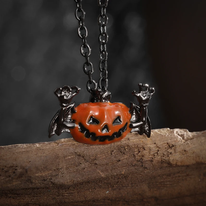 Fashion-Pumkin-Lantern-Pendant-Necklace-Halloween-Party-Jewelry-Gifts ...