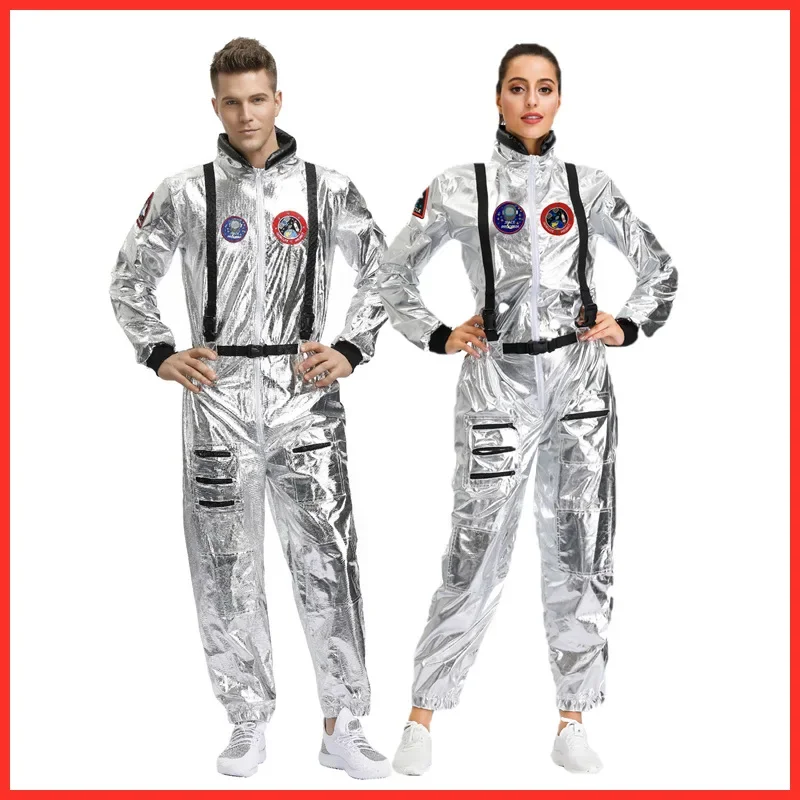 Halloween Cosplay Astronaut Suit For Men Women Couples' Outer Space ...