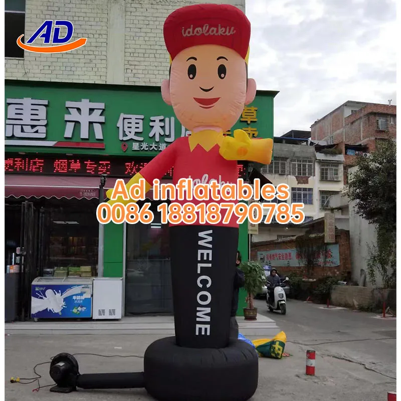Free-Shipping-Inflatable-Beckon-Man-Arm-Wavers-Air-Sky-Dancer-Welcome ...
