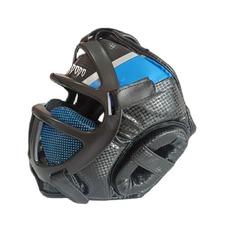New-Design-PU-Leather-Boxing-Helmet-Adult-Kids-Professional-Competition ...