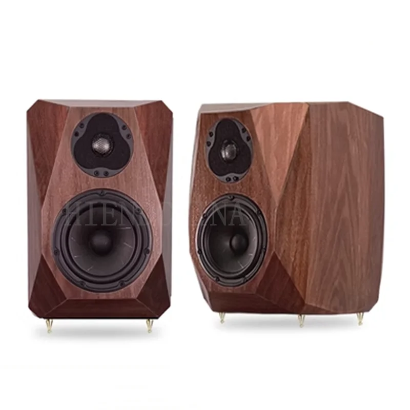 SBH-04 S-BACH Bookshelf Speaker D3 Dual Frequency HiFi 6.5 lnch Mid Woofer Speaker 120W/8Ω ...