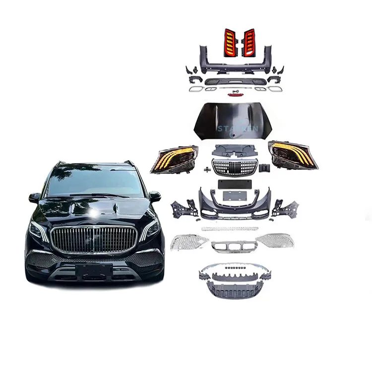 for-higher-quality-V-Class-Body-Kits-V250-V260-W447-GS-style-front-and ...