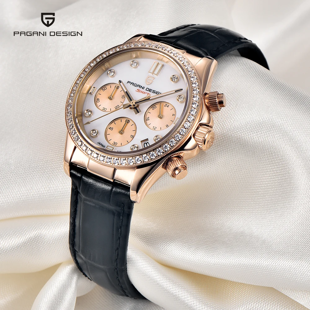 2023 New PAGANI DESIGN Top Brand Luxury Gold Watch For Women ...