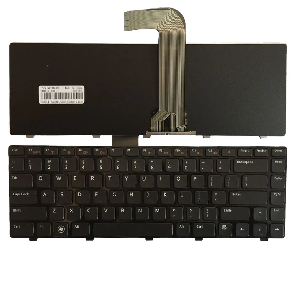New Us Keyboard For Dell Inspiron 15r 5520 7520 0x38k3 65jy3 065jy3 ...