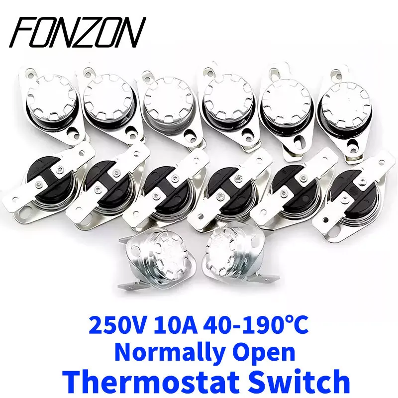 1Pcs-Thermostat-Switch-40-190-NO-Normally-Open-Ceramic-Thermal-Sensor ...