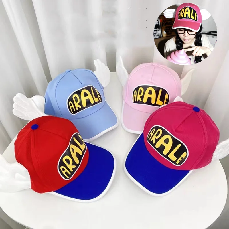 Cute-Sunshade-Hat-Dr-Slump-Arale-Outdoor-Cap-Sweet-Angel-Wings-Unisex ...