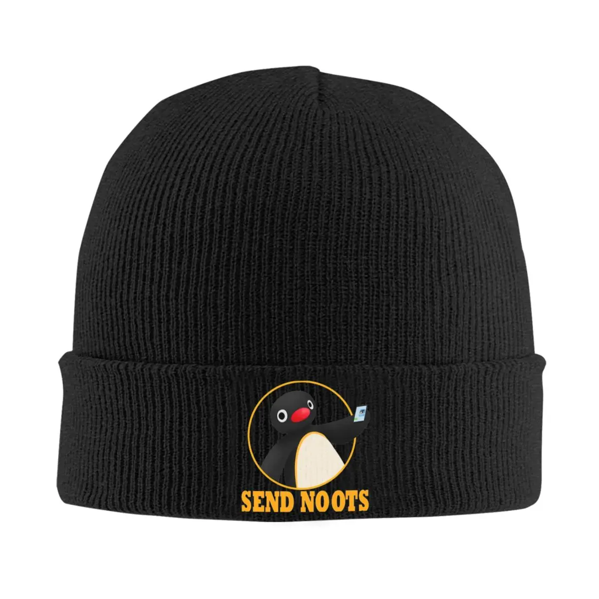 Send-Noots-Beanie-Hats-penguin-Bonnet-Hats-Female-Male-Street-Gym-Knit ...