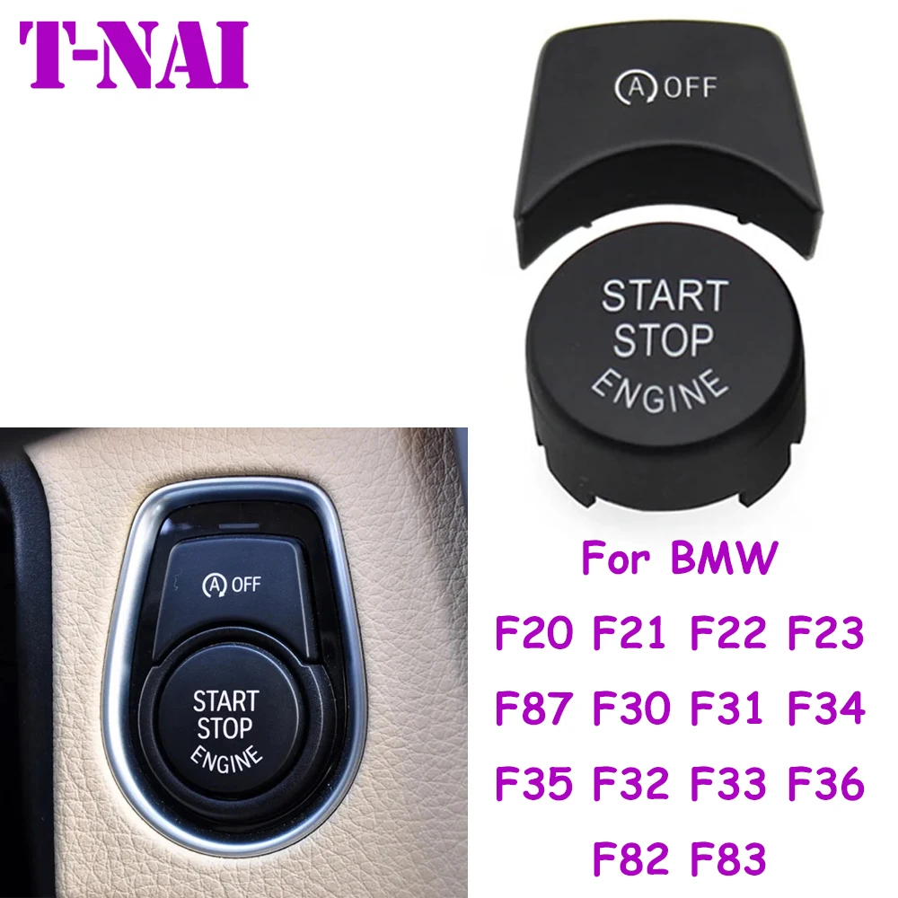 Engine-Ignition-Start-Stop-Switch-Cover-OFF-Button-For-BMW-1-2-3-4 ...