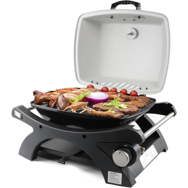 Outdoor-camping-car-portable-gas-grill-small-tabletop-propane-grill ...