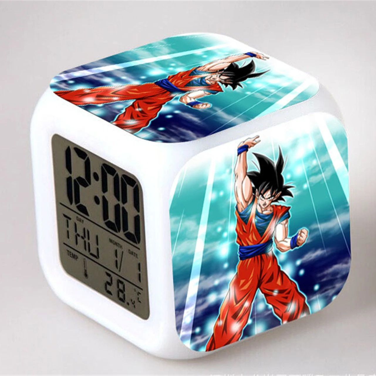 Anime Dragon Ball Super Saiyan Alarm Clocks Black Goku Zamasu Broli ...