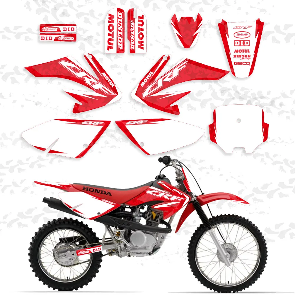 Graphics Background Decal Stickers | Crf 70 Plastic Stickers | Crf70 ...