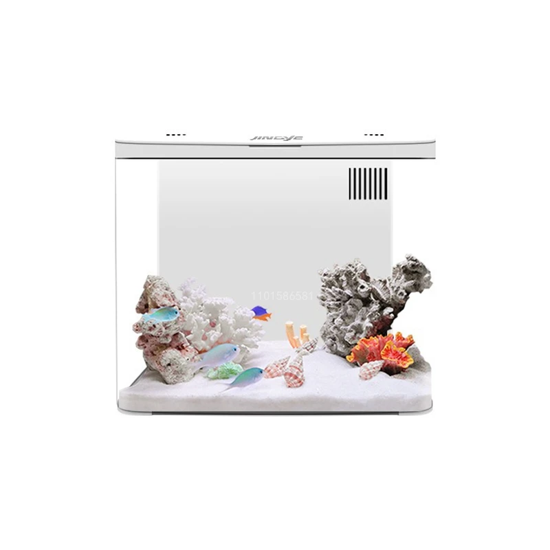 4.5L Fish Tank USB Aquarium No Water Change Self-circulating Ecological ...