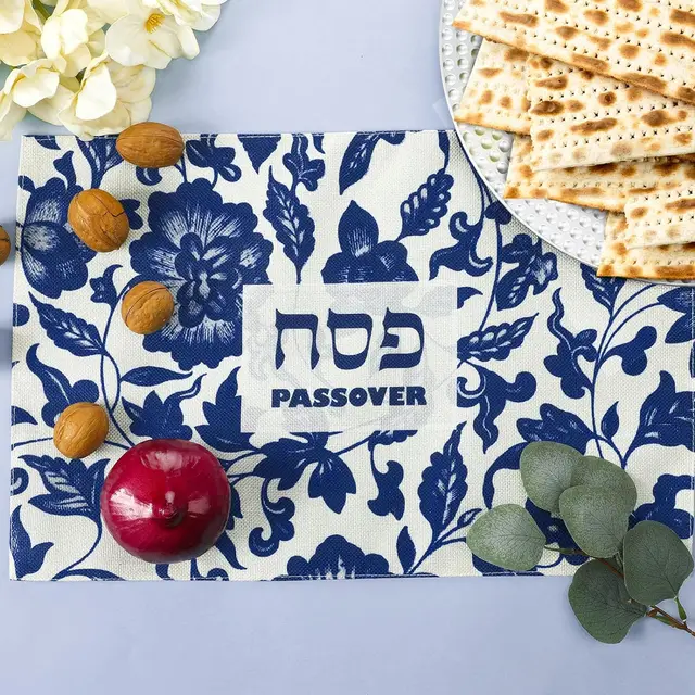 Passover Seder Table Placemat – Home Kitchen Basics
