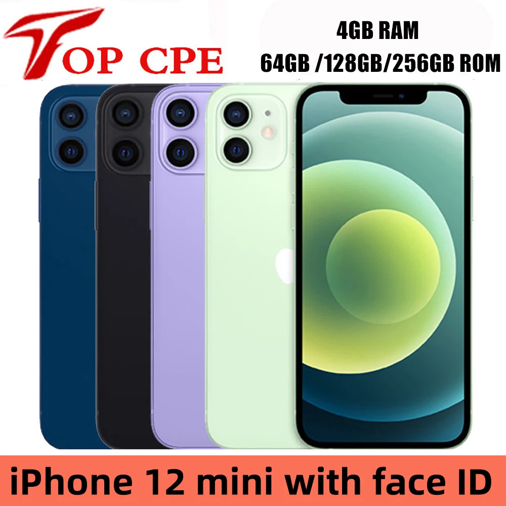 Apple-Smartphone iPhone 12 mini desbloqueado, 64GB/128GB/256GB ROM ...