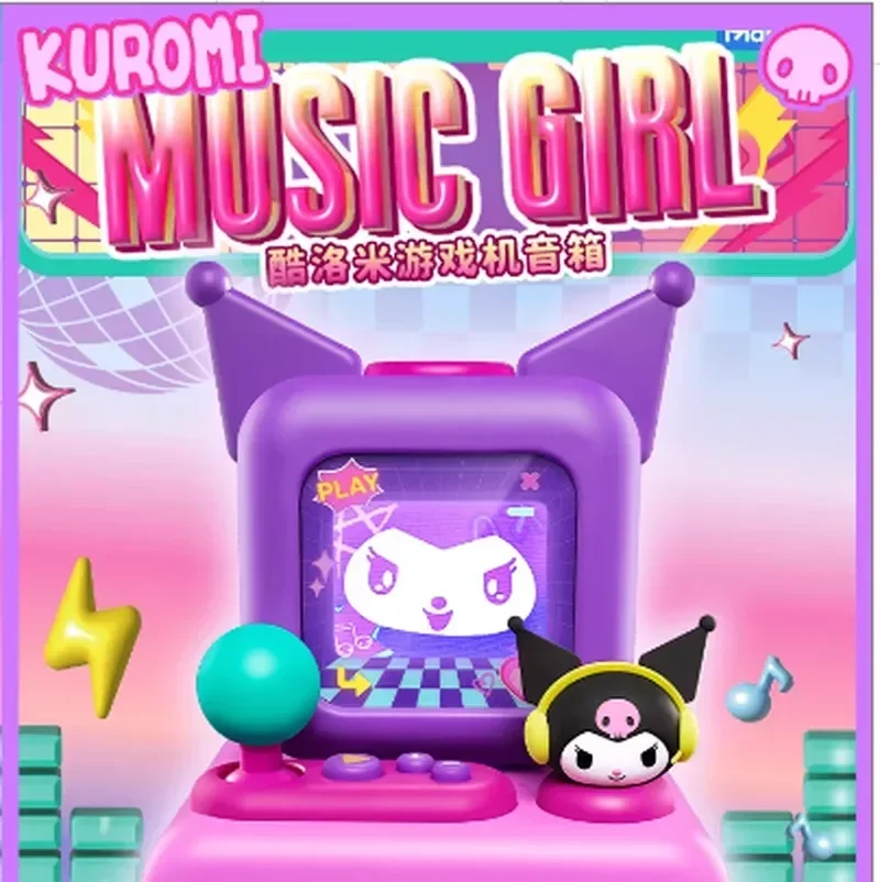 Kawaii-Sanrio-Kuromi-Game-Console-Toys-Speaker-Girls-DIY-Kuromi-Figures ...