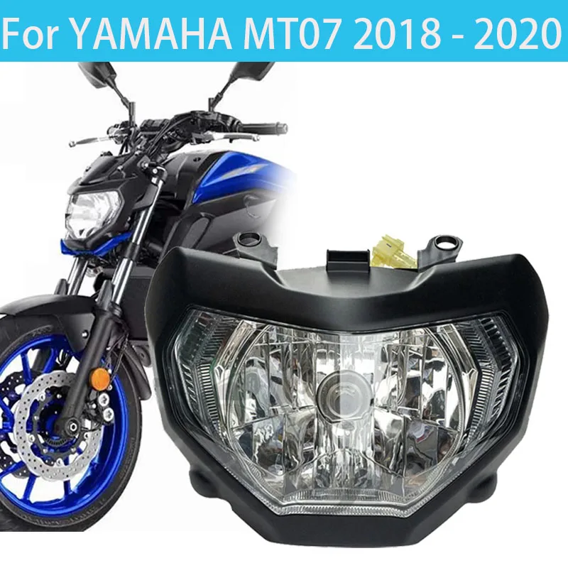 Motorcycle Light For YAMAHA MT07 LED H4 Headlight Lamp Accessories DRL ...