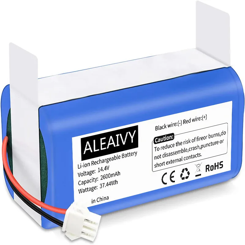 14-4V-2600mAh-18650-Li-ion-Replacement-Battery-for-Conga-Excellence-990 ...