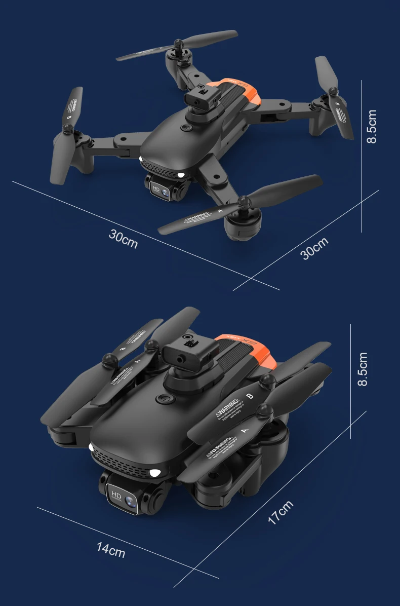 GD94 MAX Drone - 8K HD Dual Camera Brushless Motors GPS Smart Follow R ...