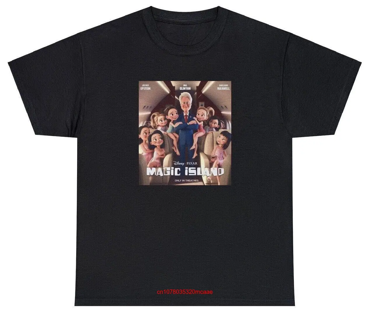 Jeffrey-Epstein-Magic-Island-T-Shirt-lustige-ironische-dunkle-Humor ...