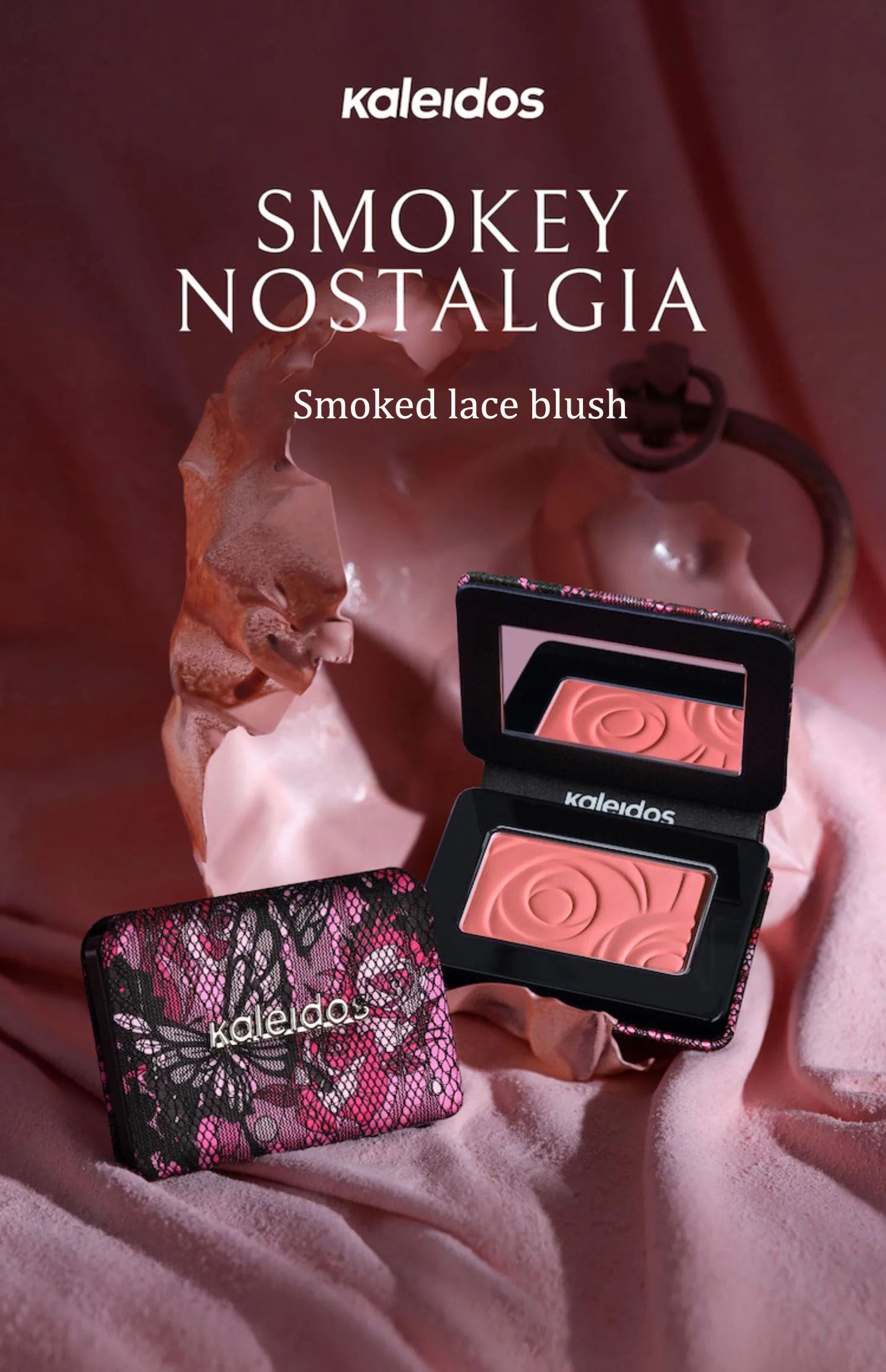 Kaleidos Smoked Lace Series Monochrome Blush Shrinking Matte Swelling ...