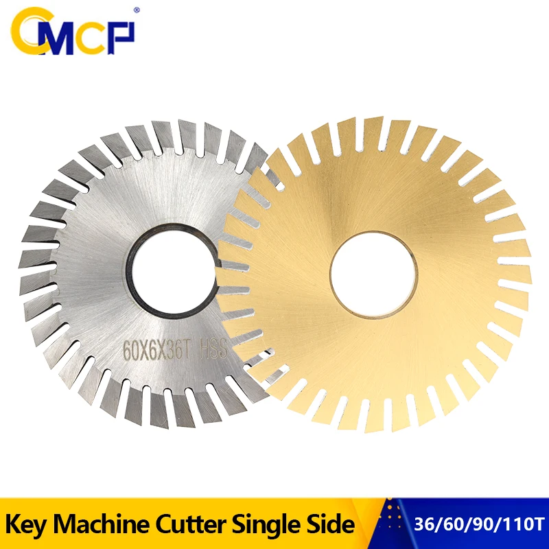 CMCP HSS Key Copy Machine Blade 36/60/90/110T TiN-Coated Single Side ...