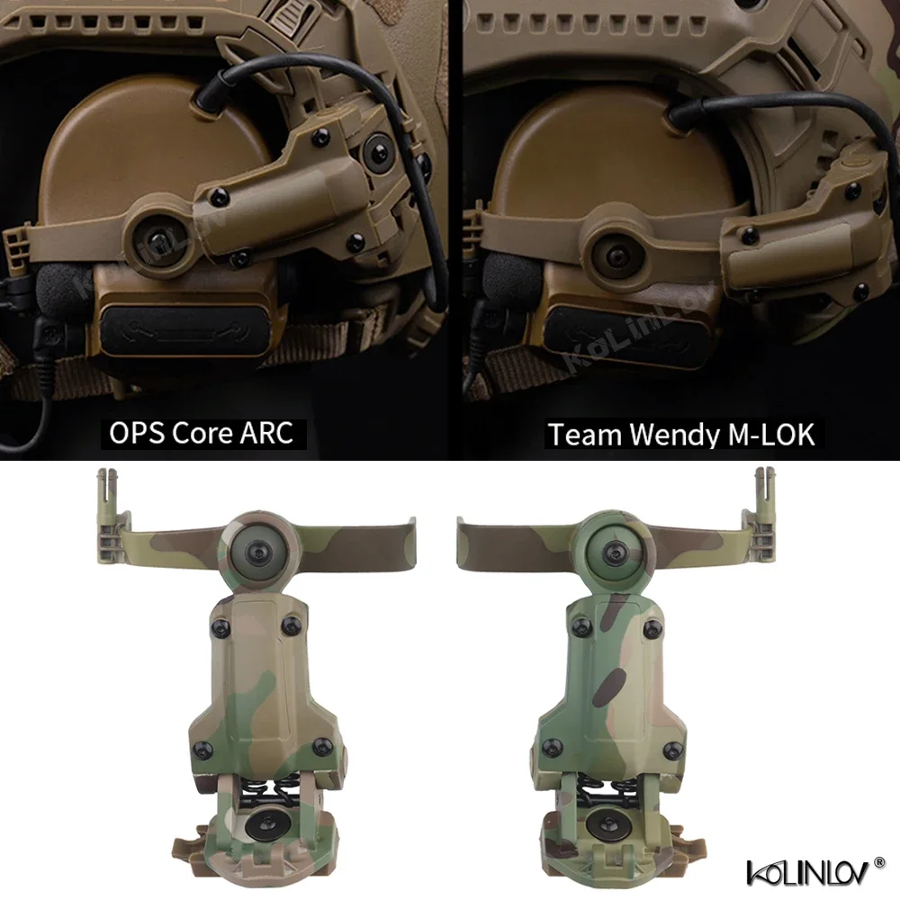 Tactical-Headset-Rail-Mount-360-Rotation-for-TAC3-C-Series-Headset ...