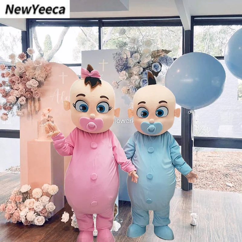 Adult-Hot-Sale-Baby-Boy-and-Girl-Mascot-Costume-Christmas-Fancy-Dress ...
