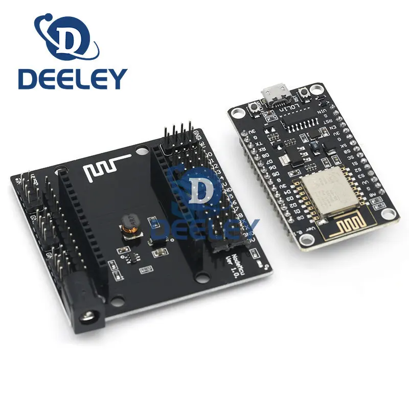 NodeMcu-Node-MCU-Base-ESP8266-prueba-DIY-Breadboard-Basics-Tester ...