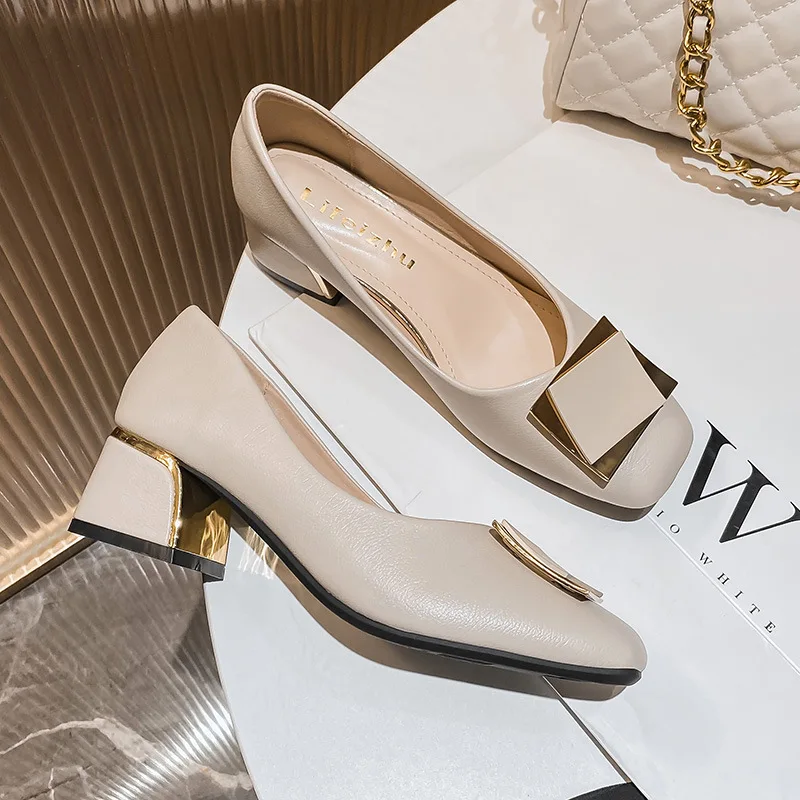 Size 35-40 New Spring Autumn Ladies Fashion Classic High Heel Pumps ...