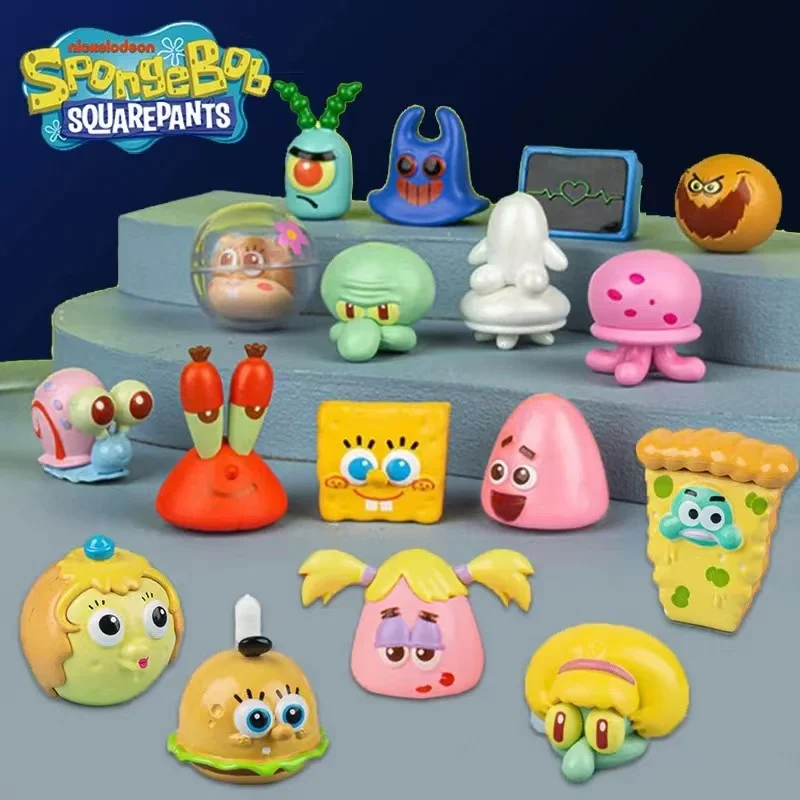 SpongeBob-SquarePants-Blind-Box-Cute-Creatures-Handmade-Cartoon-Doll ...