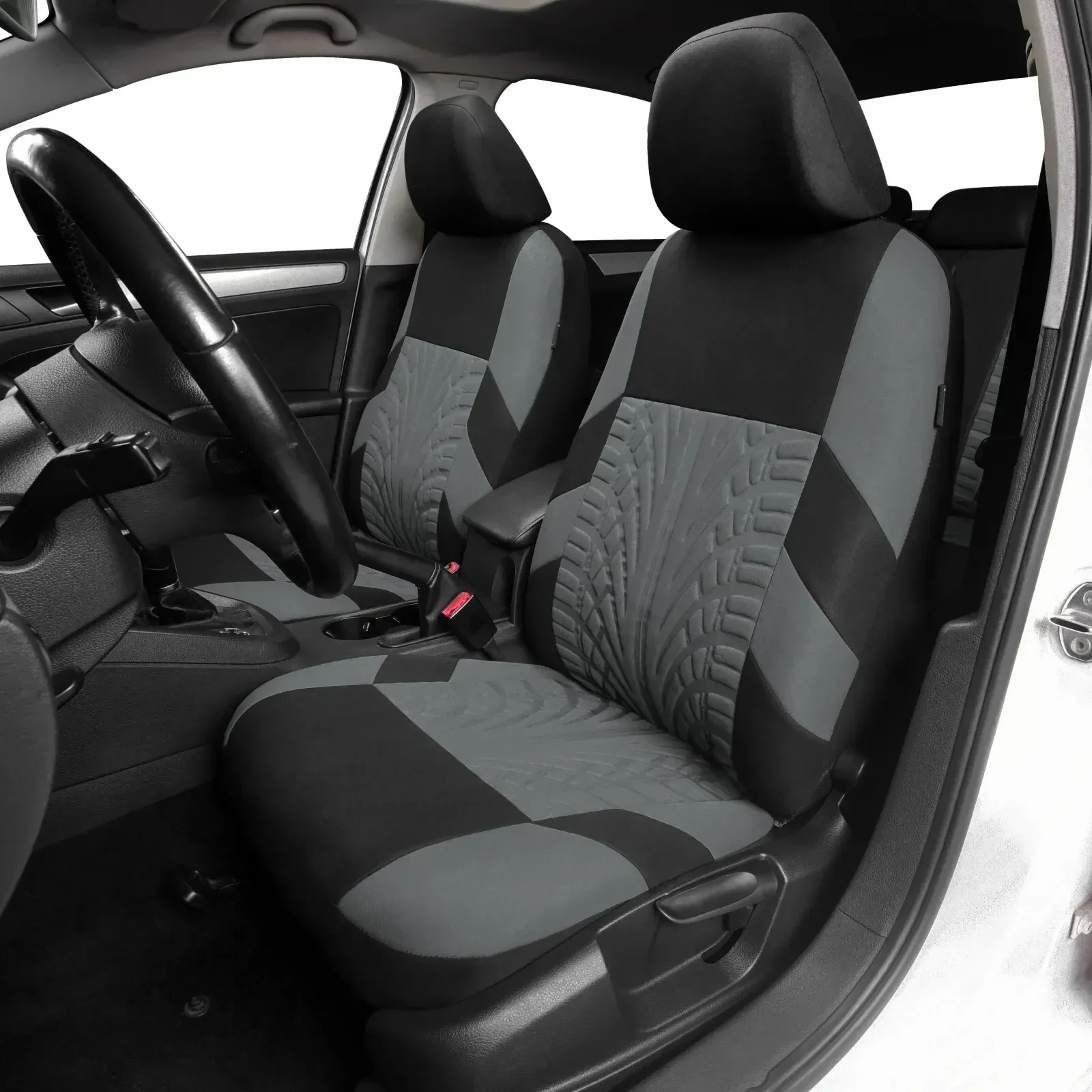 Automobile universal seat cover complete set,front split type, rear ...