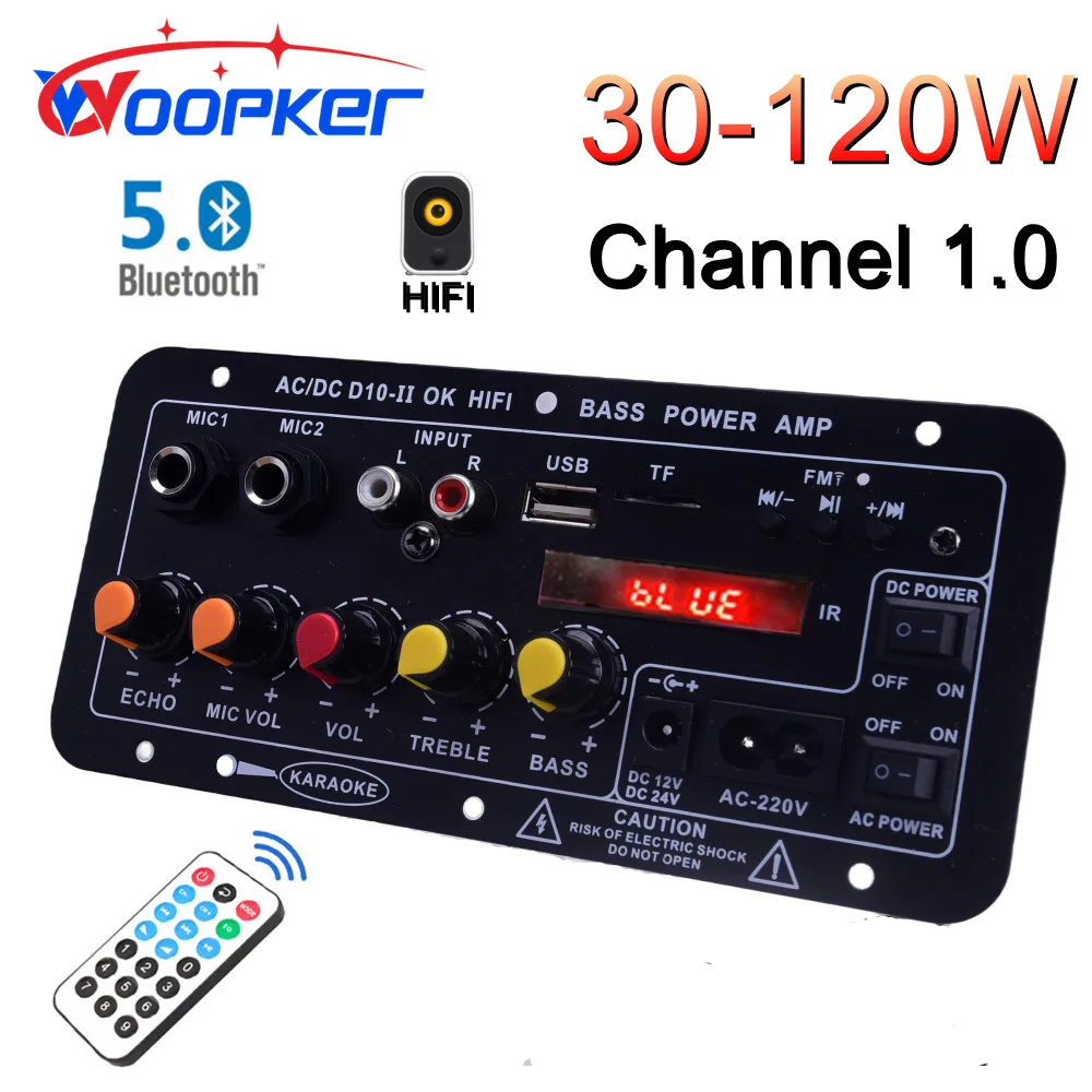 Woopker-D10-II-Placa-Amplificadora-de-udio-com-Tela-LED-Bluetooth ...