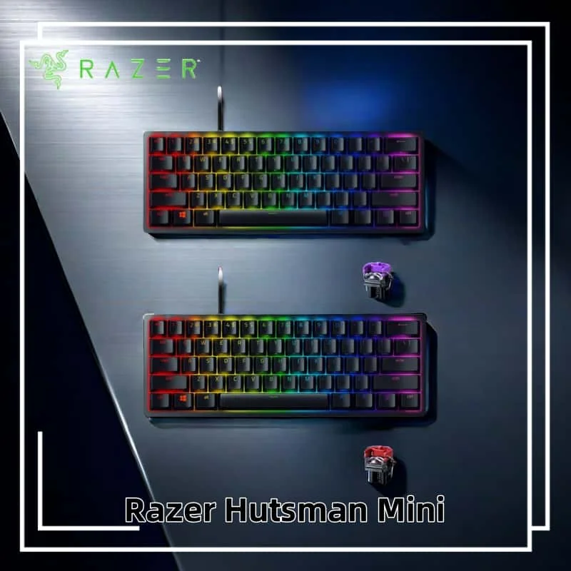 Razer Huntsman Mini 60% Optical Gaming Keyboard Linear Optical Switches ...