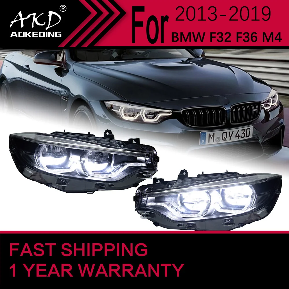 Car-Lights-for-BMW-F32-F36-M4-LED-Headlight-2013-2019-4-series-425i-F82 ...