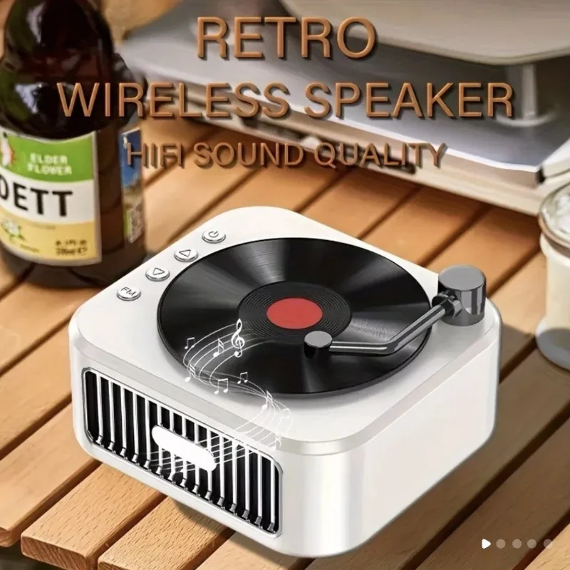 Retro-Portable-Mini-Bluetooth-Disk-Speaker-Subwoofer-Bass-Stereo ...