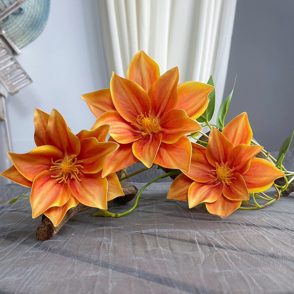 Orange Stargazer Lily Bouquet