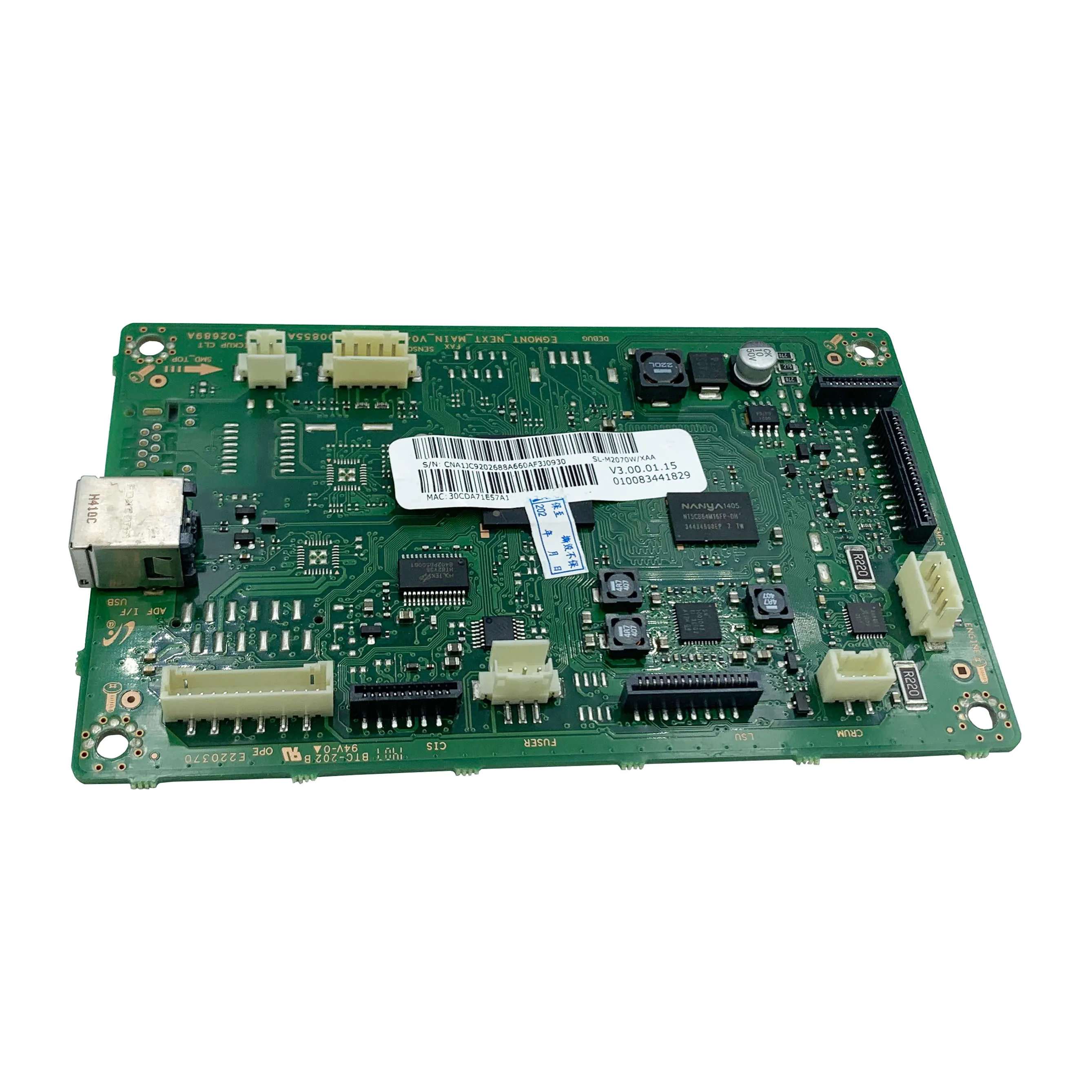 PCA ASSY Formatter Logic Main Board MainBoard For Samsung SL-M2070 SL ...