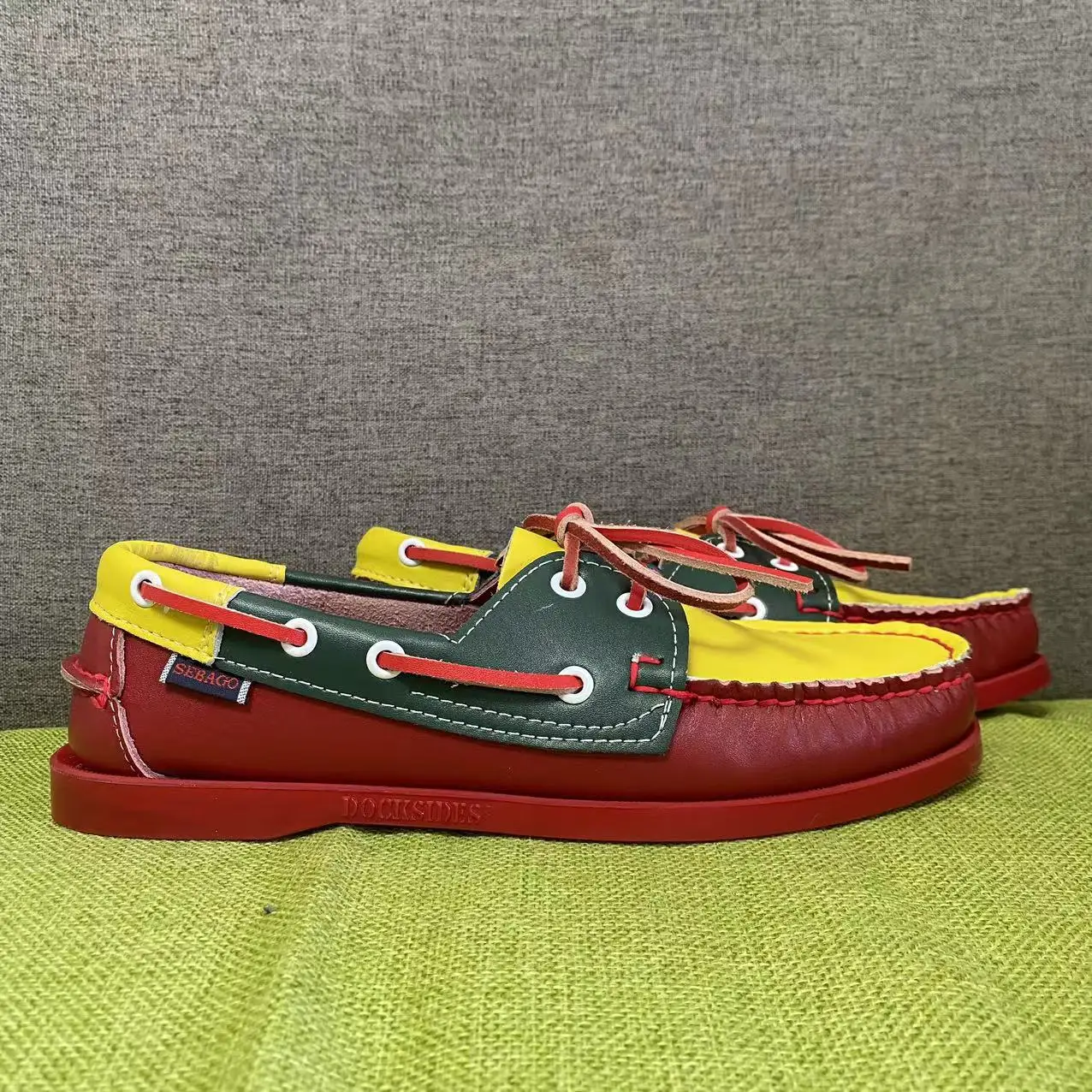 Sebago-Men-Homme-Authentic-Docksides-Shoes-Premium-Leather-Moc-Toe-Lace ...