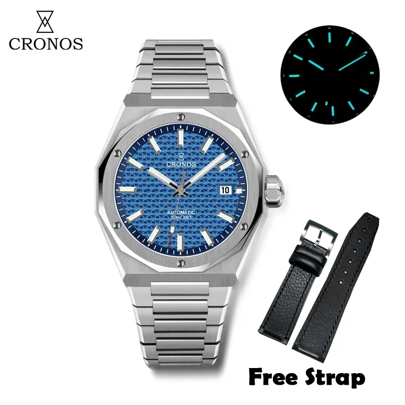 Cronos-Luxury-Men-Watch-39mm-Skyline-Automatic-PT5000-SW200-Wristwatches-Sapphire-Leather-Strap ...