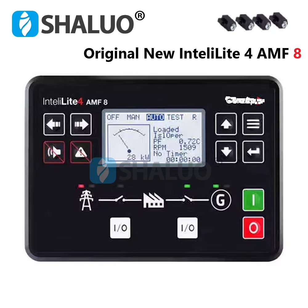 New-Original-InteliLite-4-AMF8-Generator-Controller-Auto-Start-Stop ...