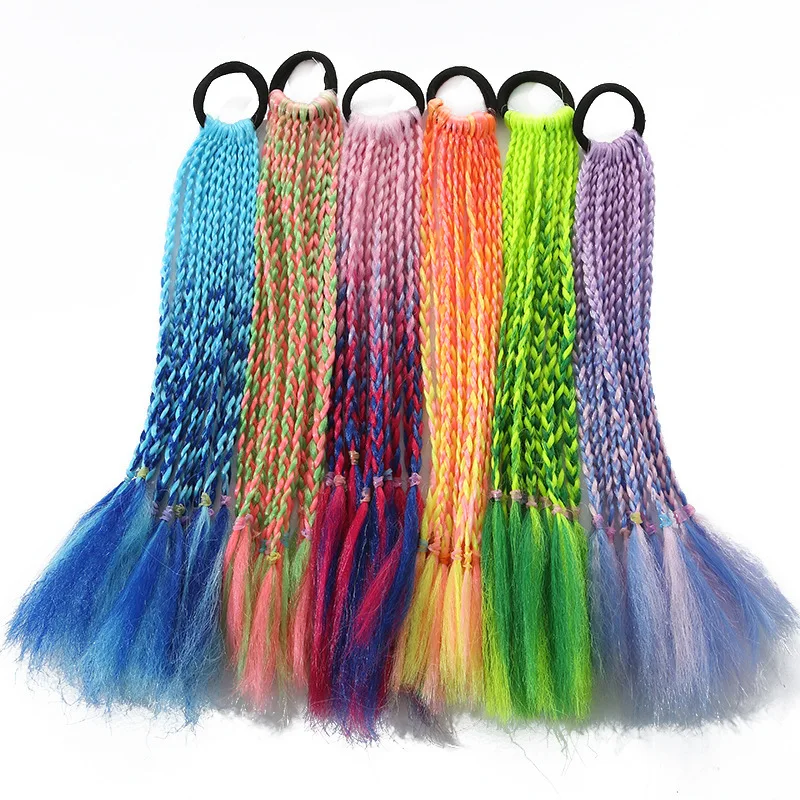 Trenzas sucias para niña, accesorios para el cabello para niña ...