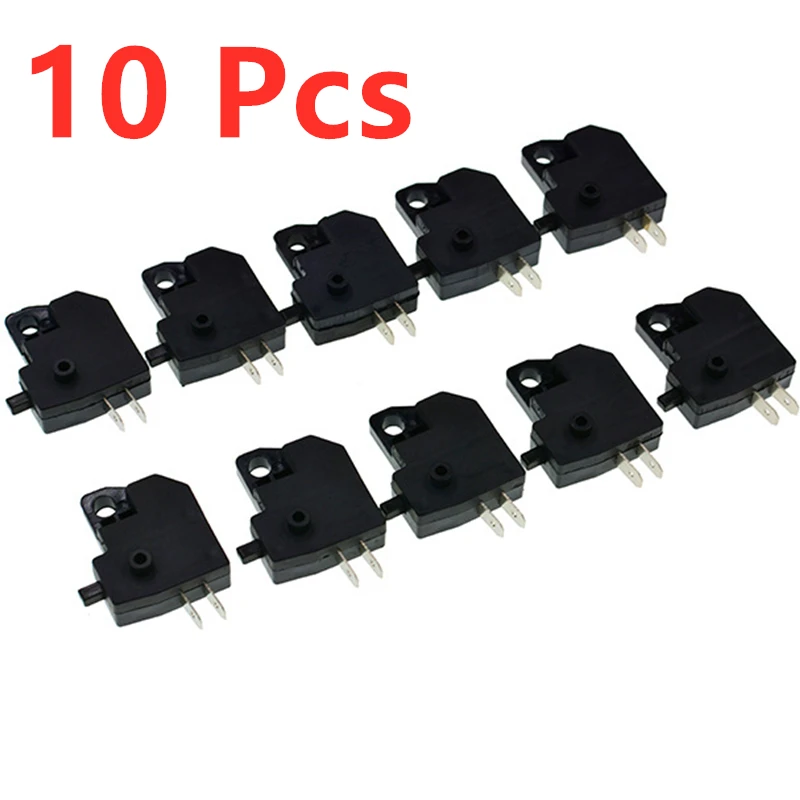 10 Pcs Universal Switch Motorcycle Right/Left Front Brake Stop As ...
