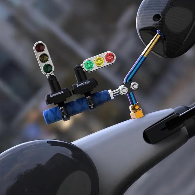 Motorcycle-Traffic-Light-Lamp-Helmet-Decorate-Traffic-Lights-Adjustable ...