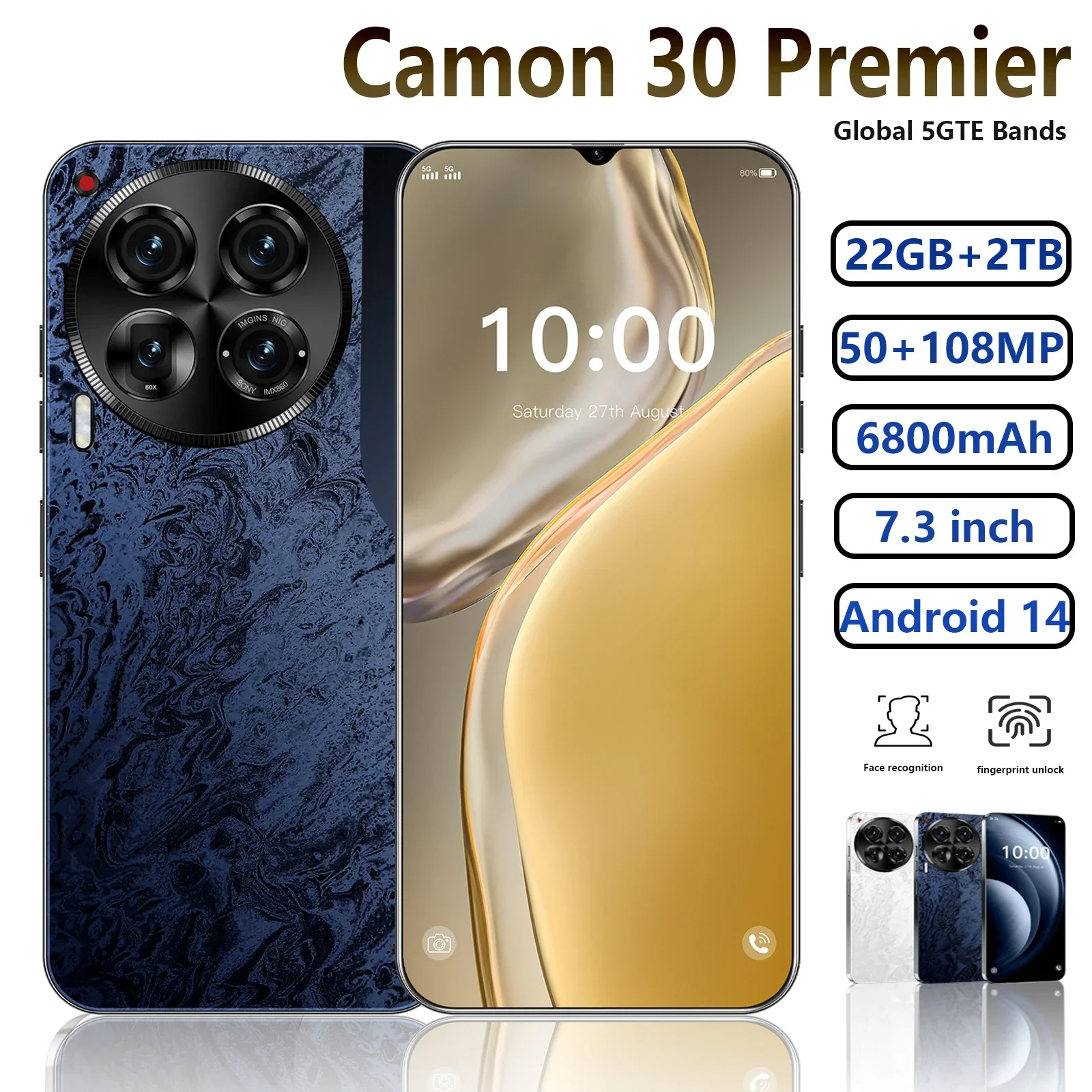 Camon-30-Premier-tel-fono-inteligente-5G-Original-Smartphone-con ...