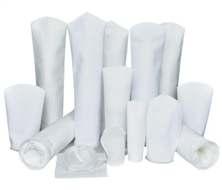 4-x15-105x380mm-PP-Material-PP-Stainless-Ring-Industrial-Filter-Sock ...