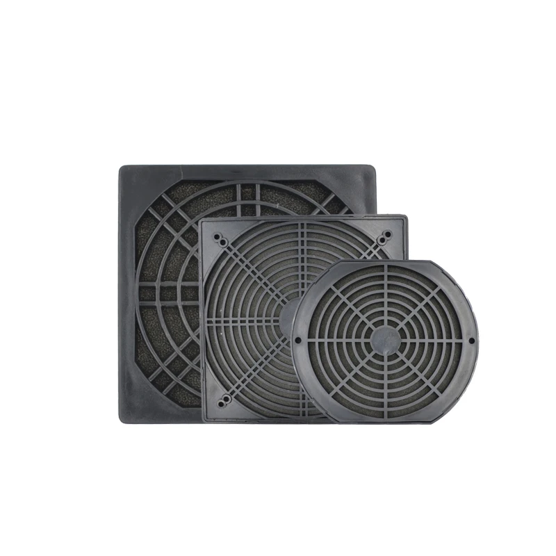 Plastic dustproof mesh cover for axial flow fan cooling fan 40mm 50mm ...