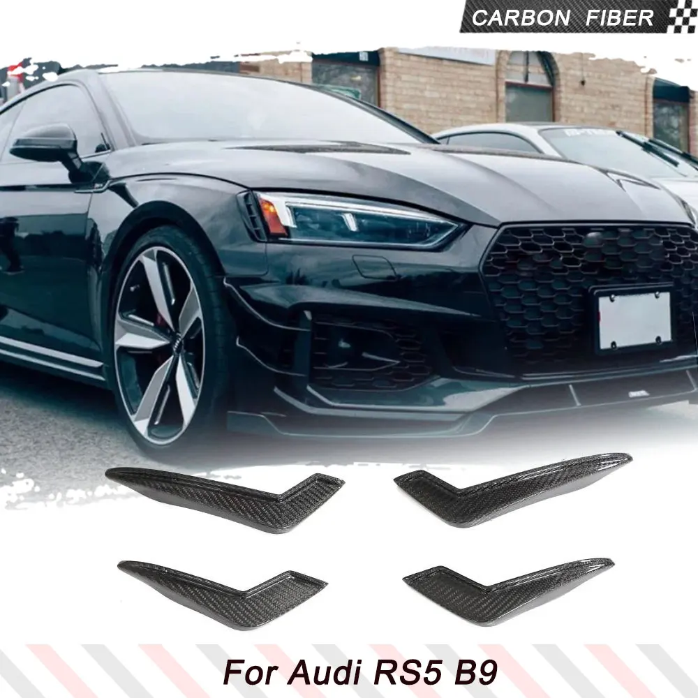 Car-Front-Body-Kits-Splitters-Canards-for-Audi-A5-S5-Sline-RS5-B9-2018 ...